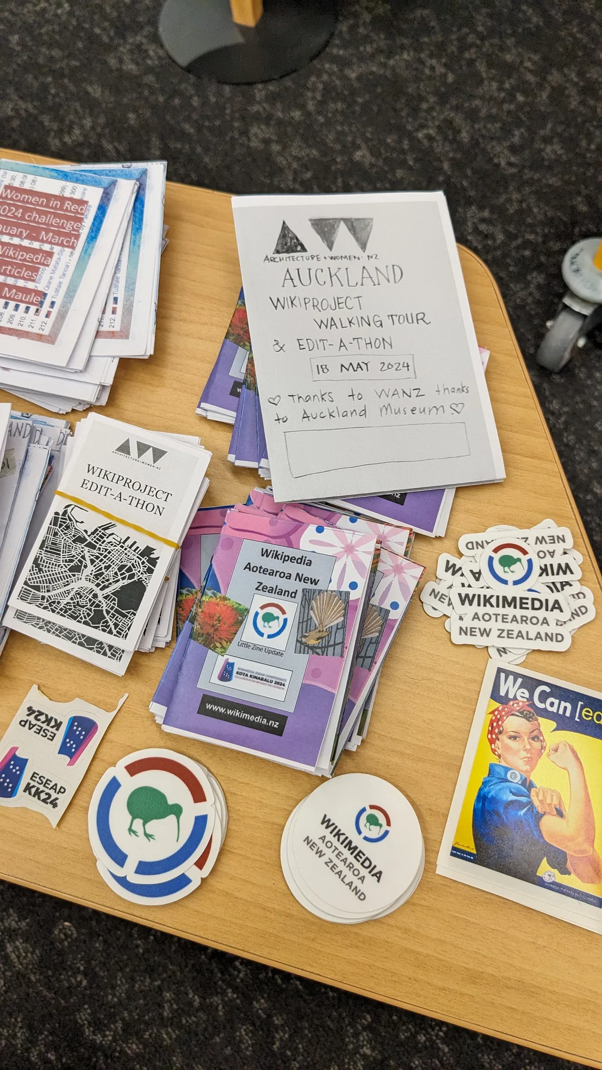 Wikiproject - Edit-a-thon & Walking Tour May 2024 -AWNZ